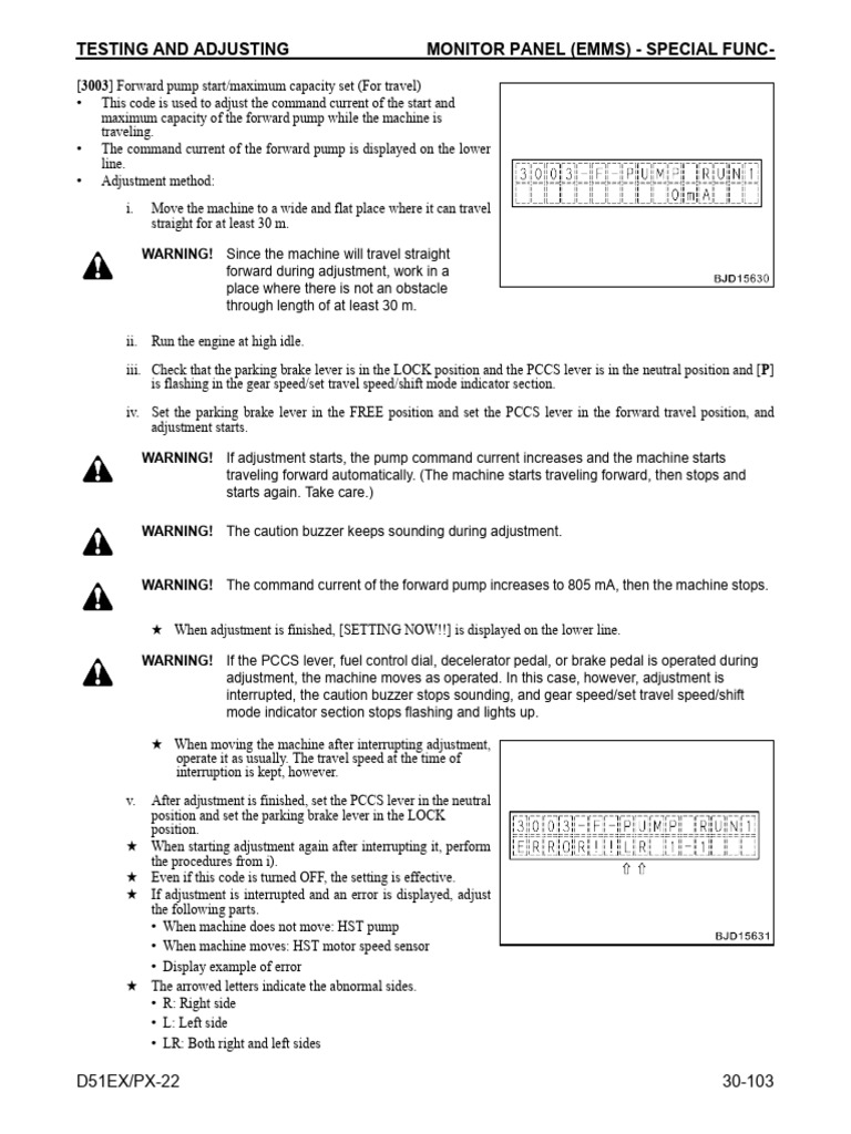 Testing and Adjusting Monitor Panel (Emms) - Special Func | PDF ...