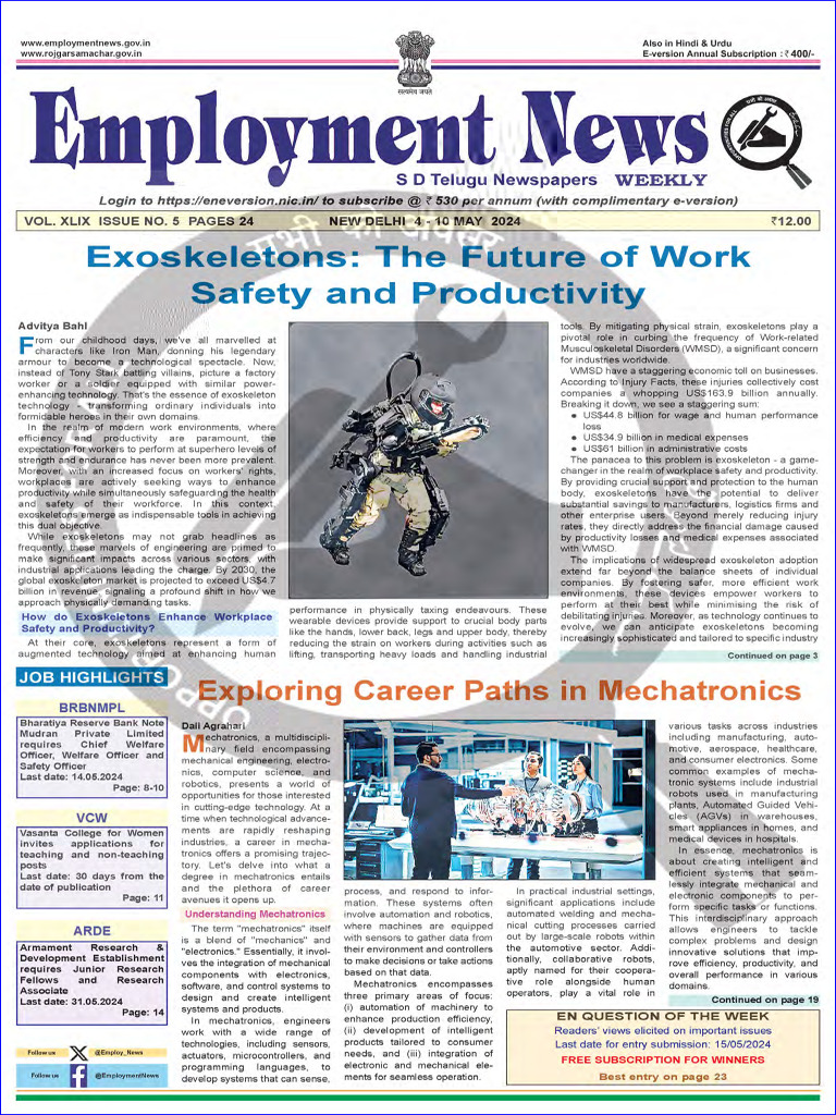 AP Employment News English 04-05-2024 | PDF