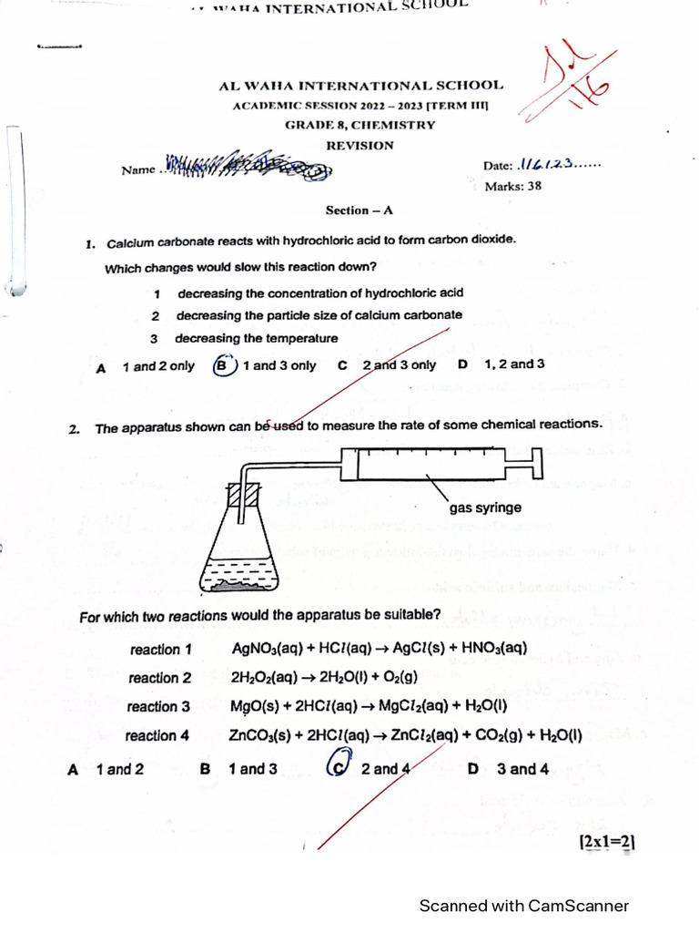 Chemistry Grade-8 | PDF