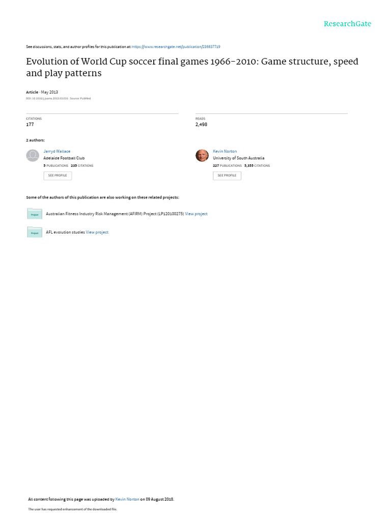 Copia de Luke, J. (2014) - Evolution of World Cup Soccer Final Games ...