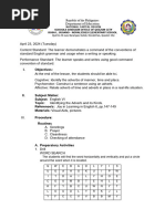 Nat Practice Test Answer Sheet | PDF