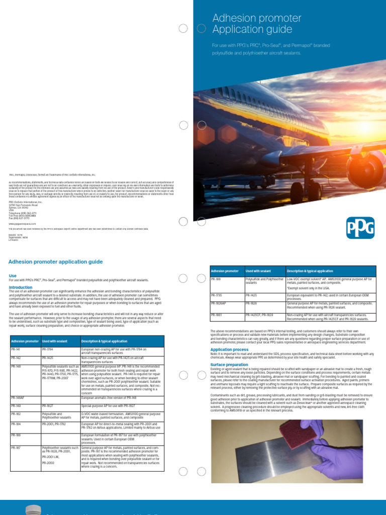 AdhesionPromoterGuide 1 | PDF | Abrasive | Paint