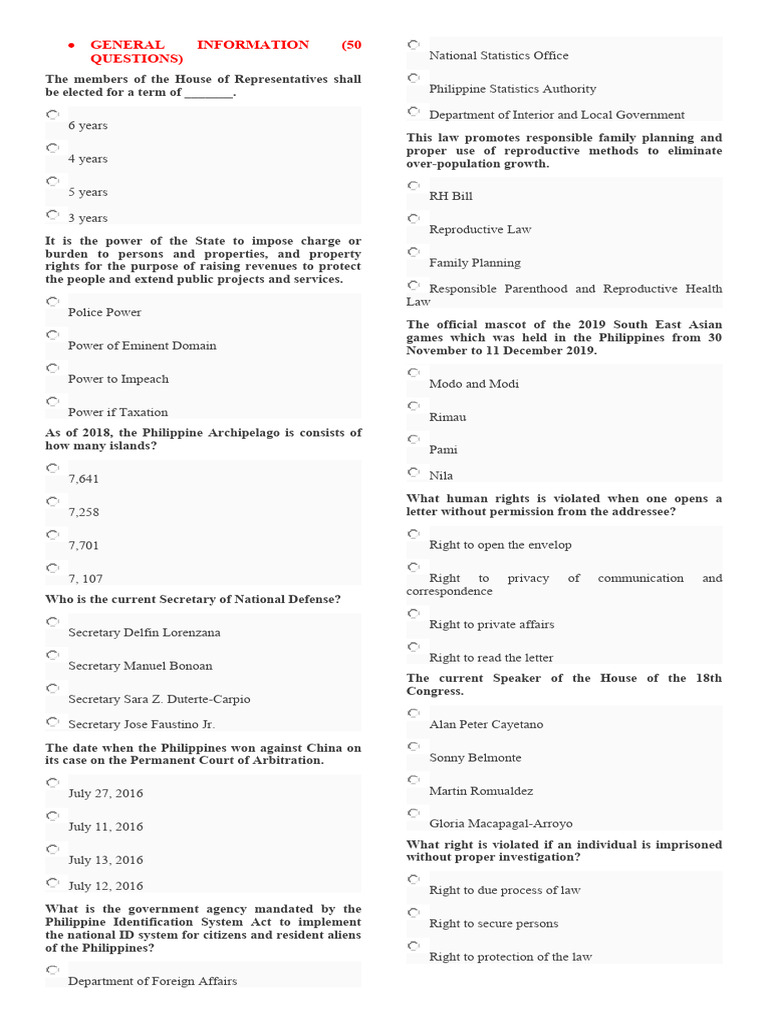 General Information | PDF