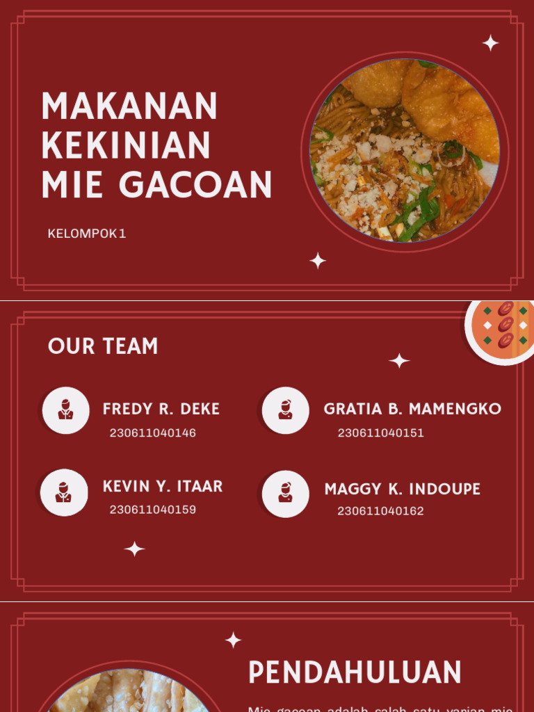 Kelompok 1 - Mie Gacoan | PDF