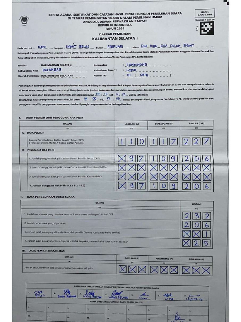C - Hasil DPR Ri | PDF