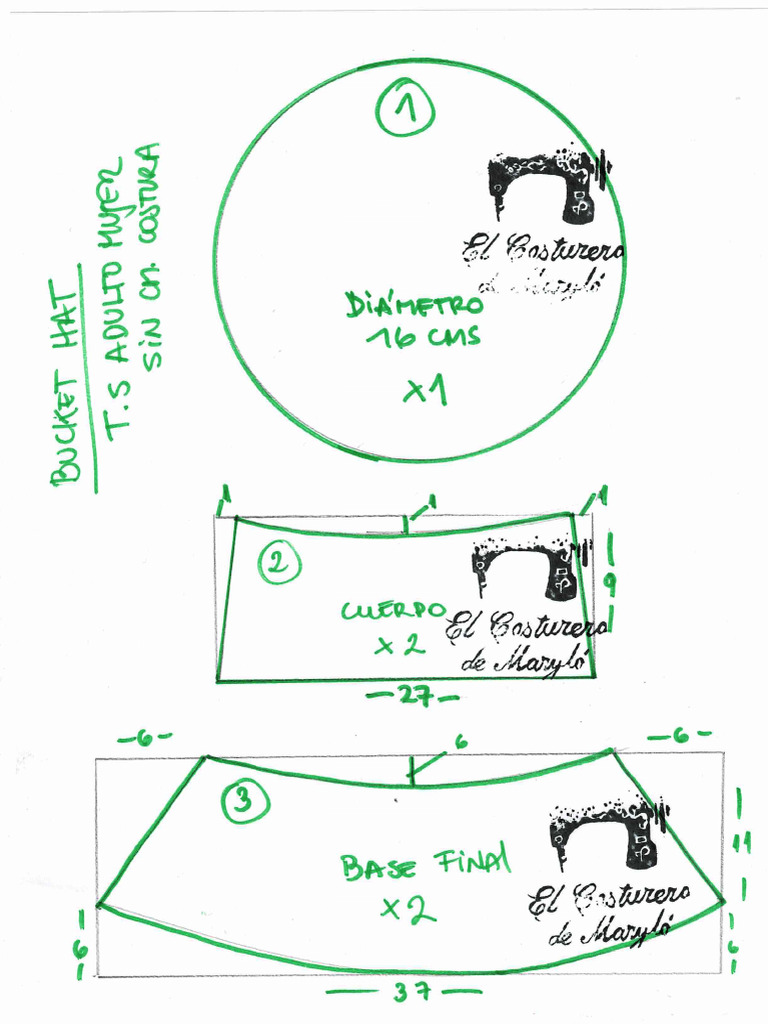 Molde Bucket Hat | PDF