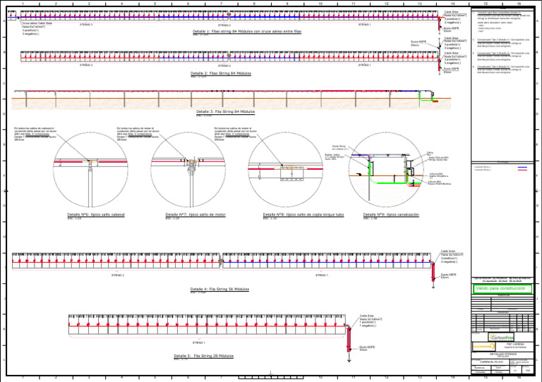 Detalles Strings-Detalle Conexión String | PDF | Geodesia | Cartografía