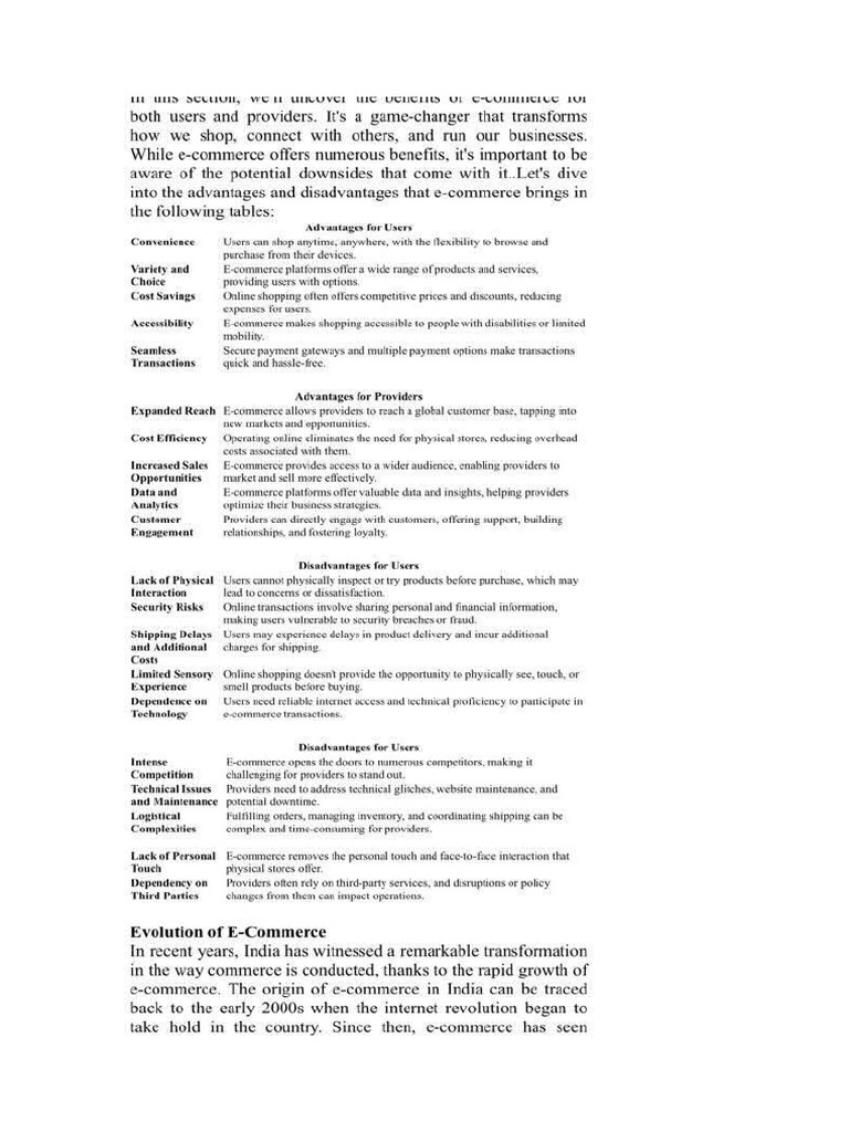 E-Commerce Unit-1 | Download Free PDF | E Commerce | Customer Relationship Management