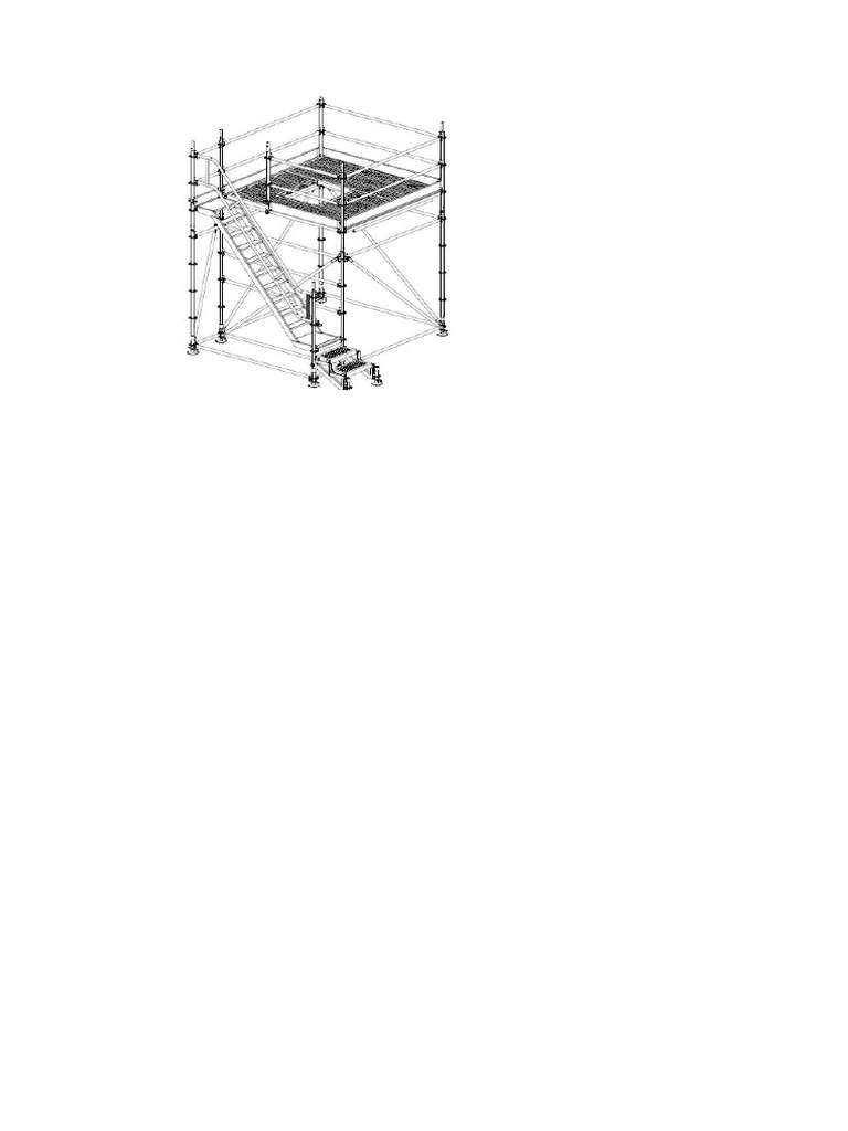 Well Head Scaffold | PDF