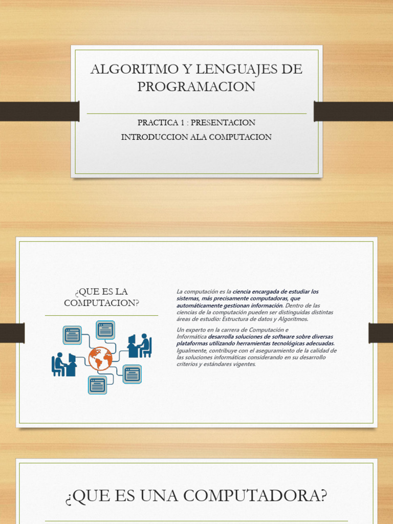 Algoritmo y Lenguajes de Programacion | PDF | Circuito integrado | Informática