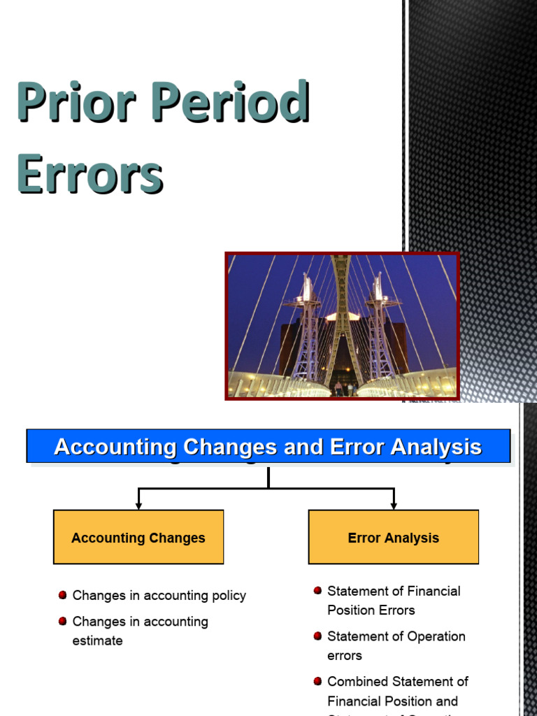 Accounting Errors Pdf Income Statement Deferred Tax