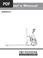 Parts Catalog: Model 8HBW23 Pallet Truck | PDF | Screw | Washer (Hardware)