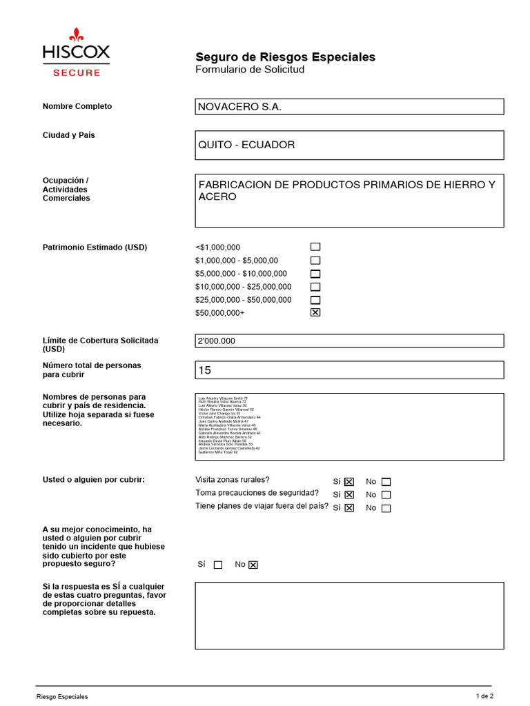 2022 Spanish Proposal Form_-1 | PDF