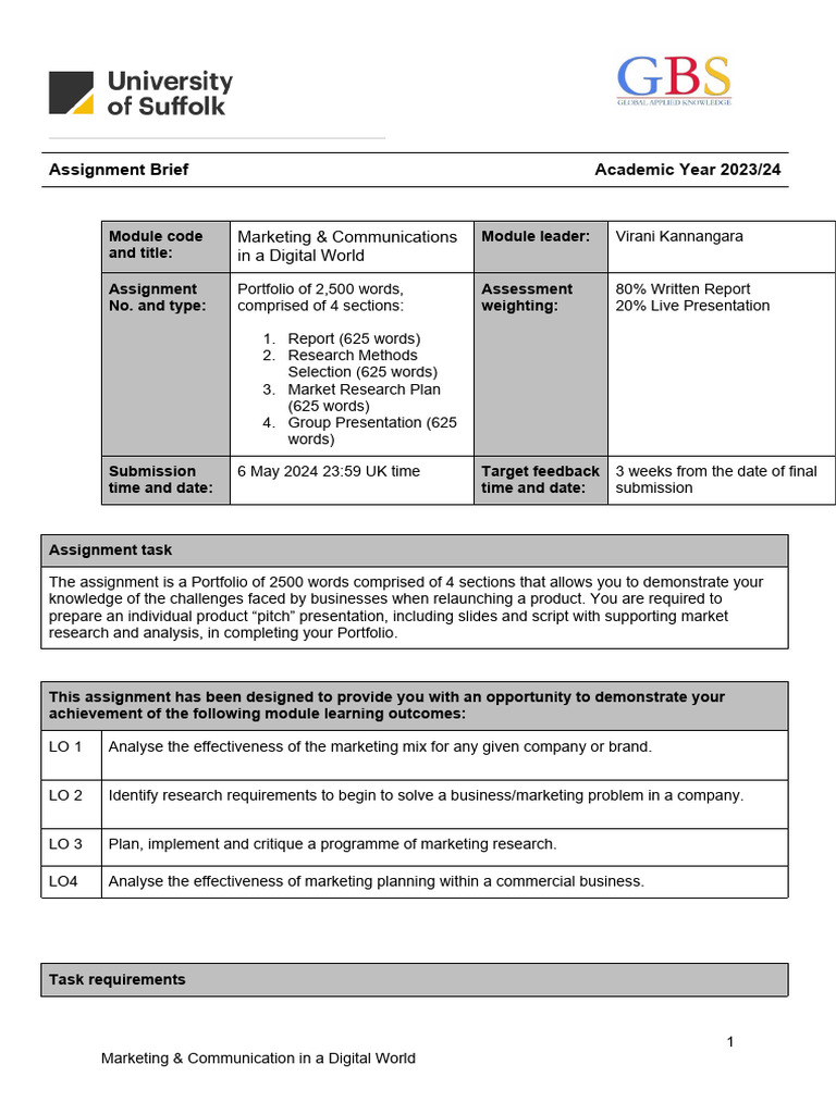 Assignment Guide Oct - 22 | Download Free PDF | Coca Cola