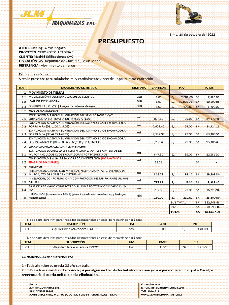 PPTO - PROYECTO ASTORIA -MADRID EDIFICACIONES | PDF