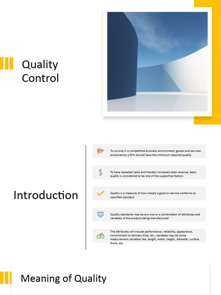 Quality Control | PDF | Iso 9000 | Quality (Business)
