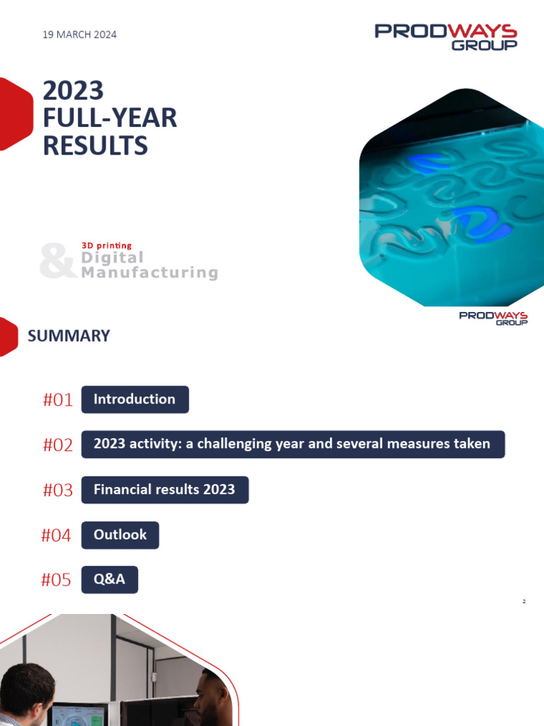 2023 Financial Results and Outlook | PDF | Revenue | Income