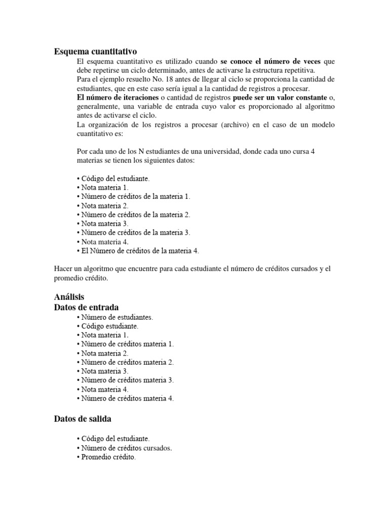 Estructuras 2 Pdf Variable Informática Algoritmos