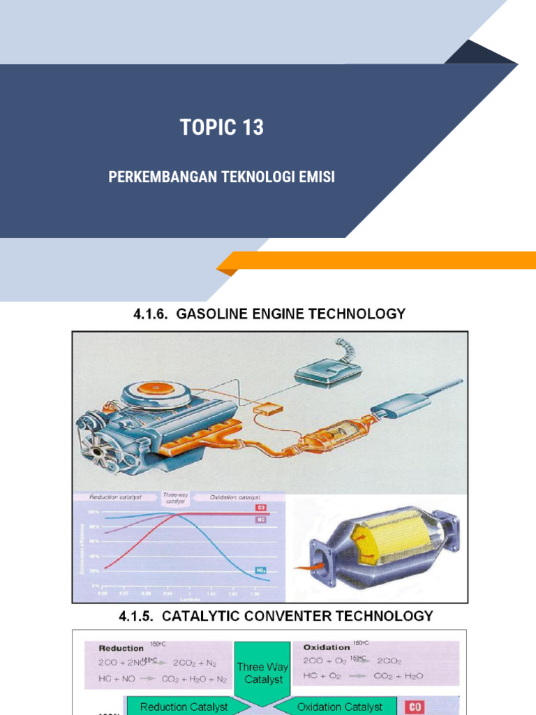 T13 Teknologi KB Lanjut Emisi R1 | PDF | Internal Combustion Engine | Vehicle Parts