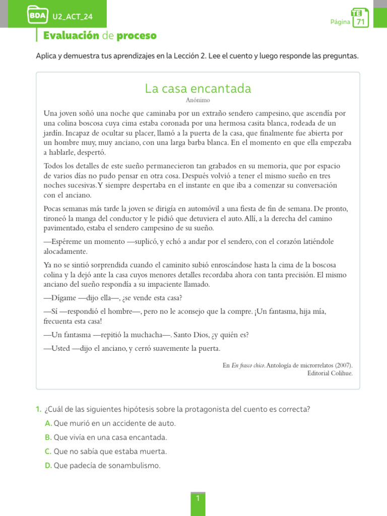 U2 Act 24 | PDF | Novela negra, policíaca y suspenso