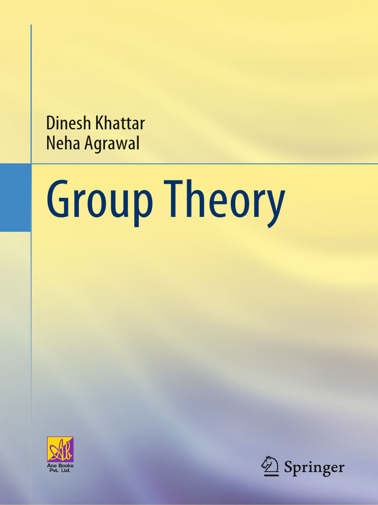 Group Theory 3031213068 9783031213069 | Download Free PDF | Group ...