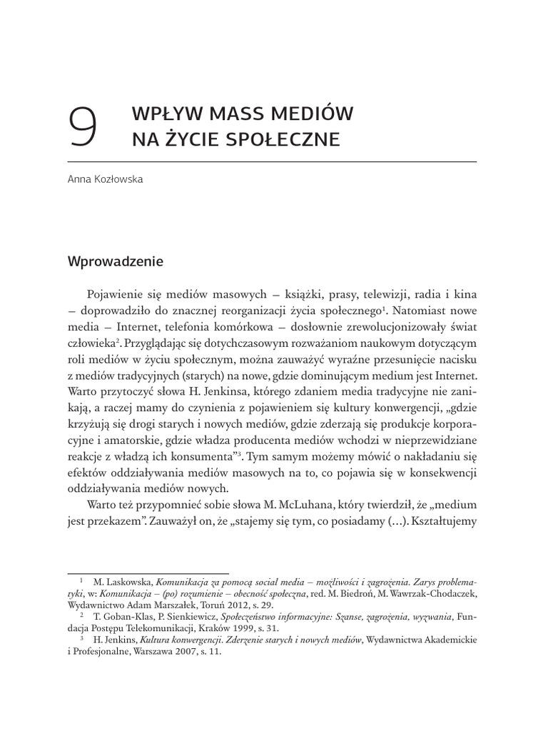 Elżbieta Firlit Jolanta Gładys Jakóbik Wybrane Problemy Współczesnego ...