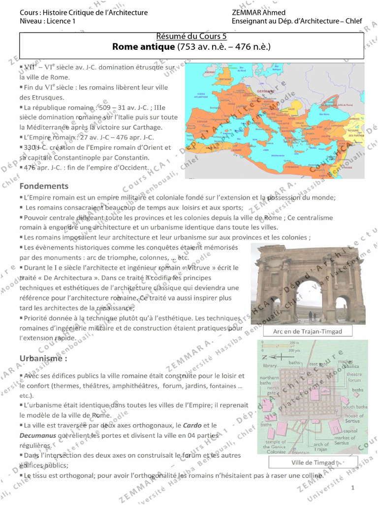 Rome Antique | PDF | Voûte | Rome antique