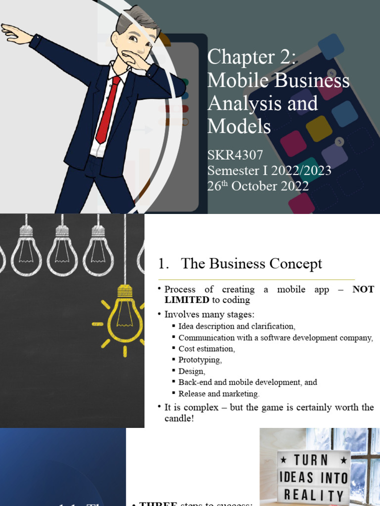 Chapter 2 - Business Plan For Mobile Application | PDF | Mobile App | Web Application