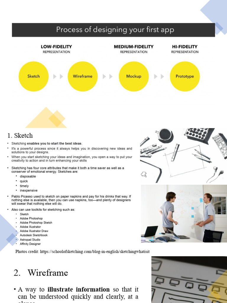 Chapter 4a Mobile Apps Design Pdf Usability Prototype