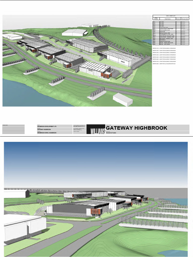 Gateway (BLDG C) - Architectural Set | PDF