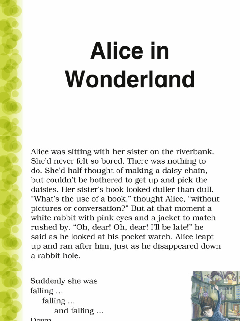 5.4A Alice in Wonderland | PDF