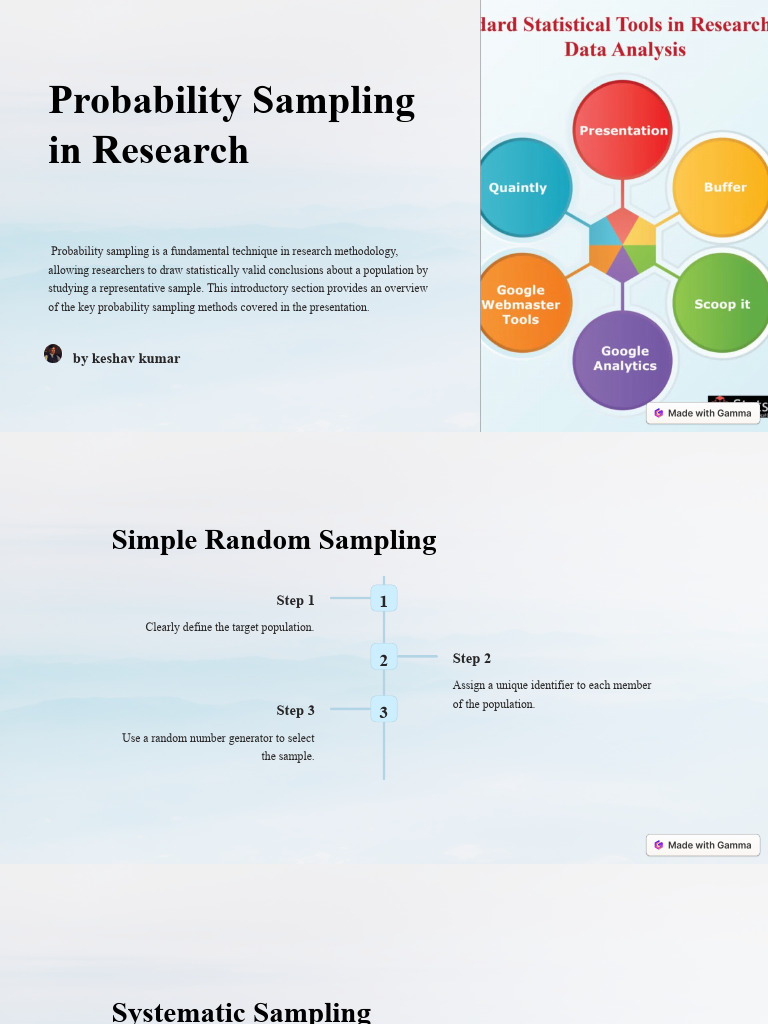 Probability Sampling in Research | PDF | Sampling (Statistics ...