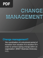 Prosci Change Management Plan Template | PDF | Change Management | Business
