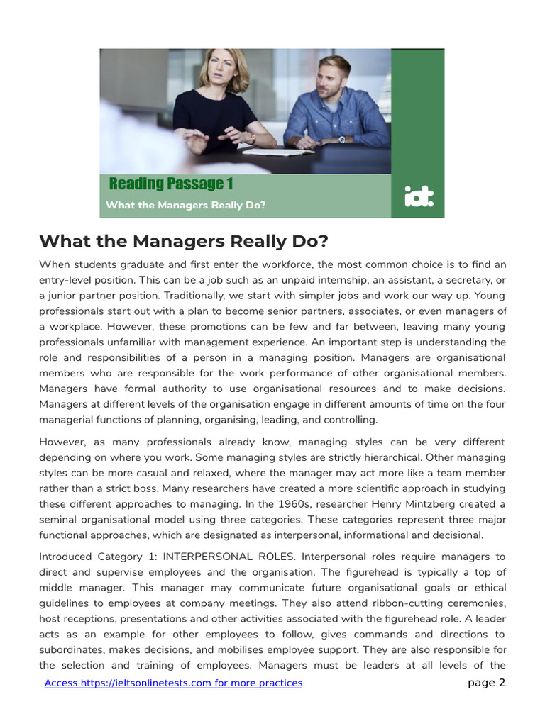 Understanding Managerial Roles and Functions | PDF | Concept | Business