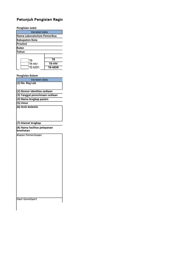 TB.04 Lab Rujukan 2015 - Final | PDF