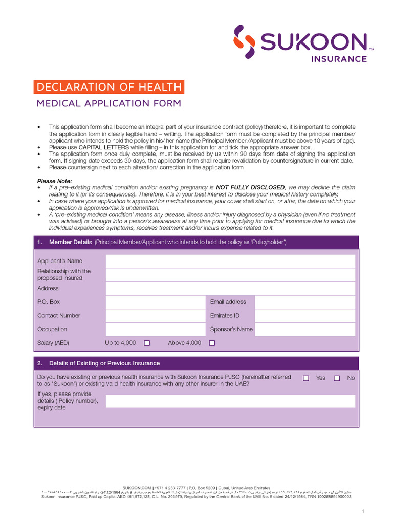 Sukoon New MAF | PDF | Insurance | Thyroid