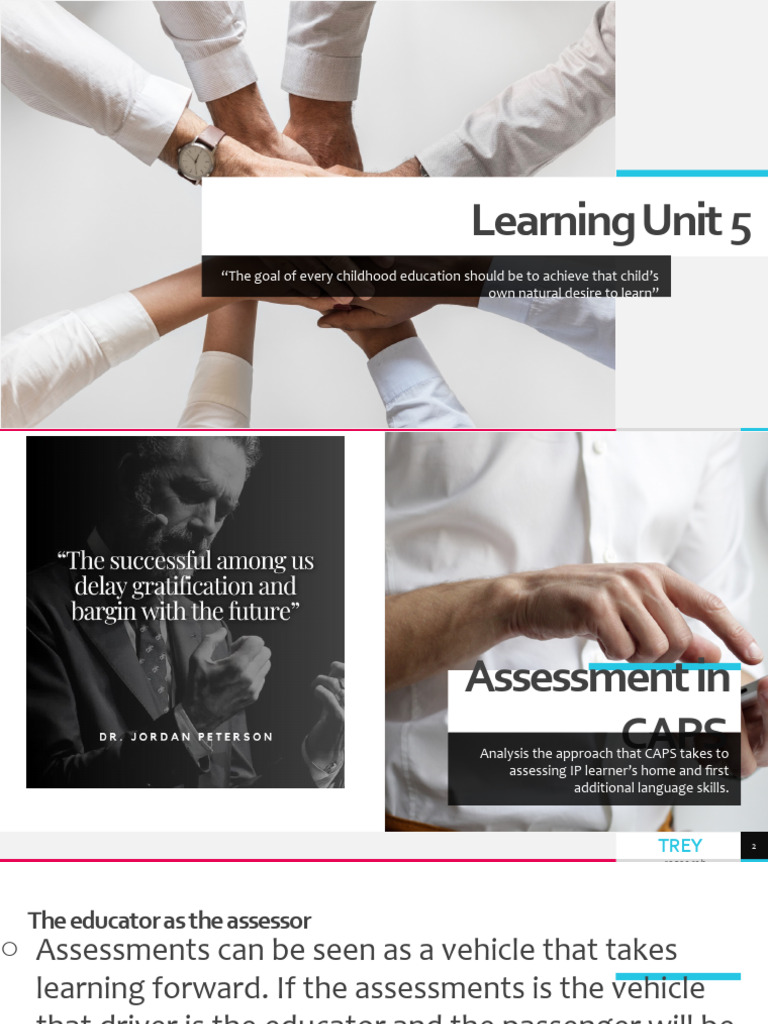 Learning Unit 5 | PDF | Educational Assessment | Learning
