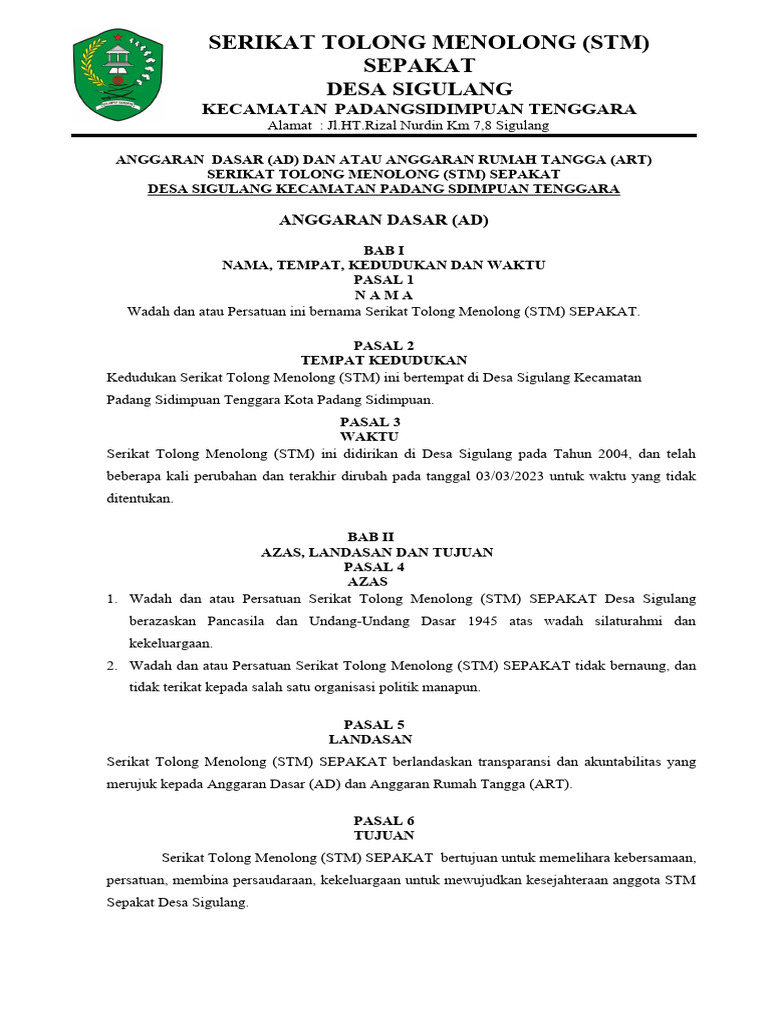 Contoh Buku STM | PDF