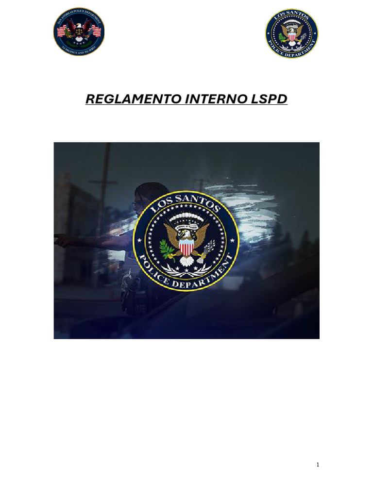 Reglamento LSPD para Aspirantes | PDF | Policía | Ley común