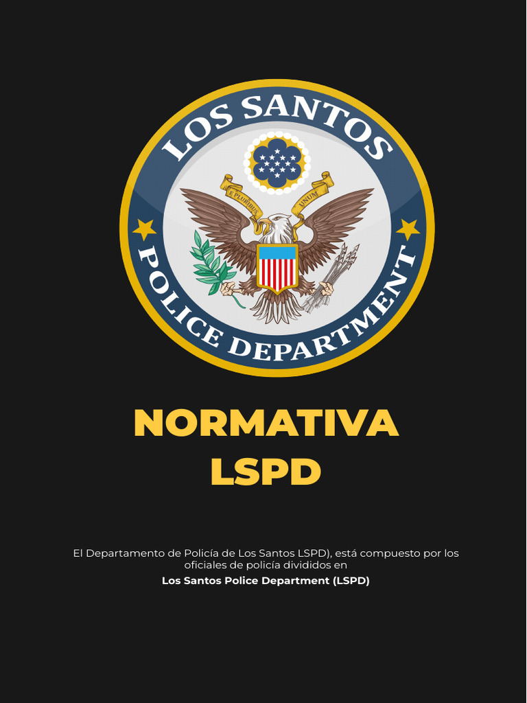 Normativa General LSPD | PDF | Policía | Armas de fuego