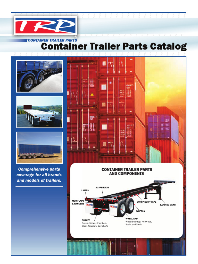 TRP - Container Trailer Parts | PDF | Anti Lock Braking System | Brake