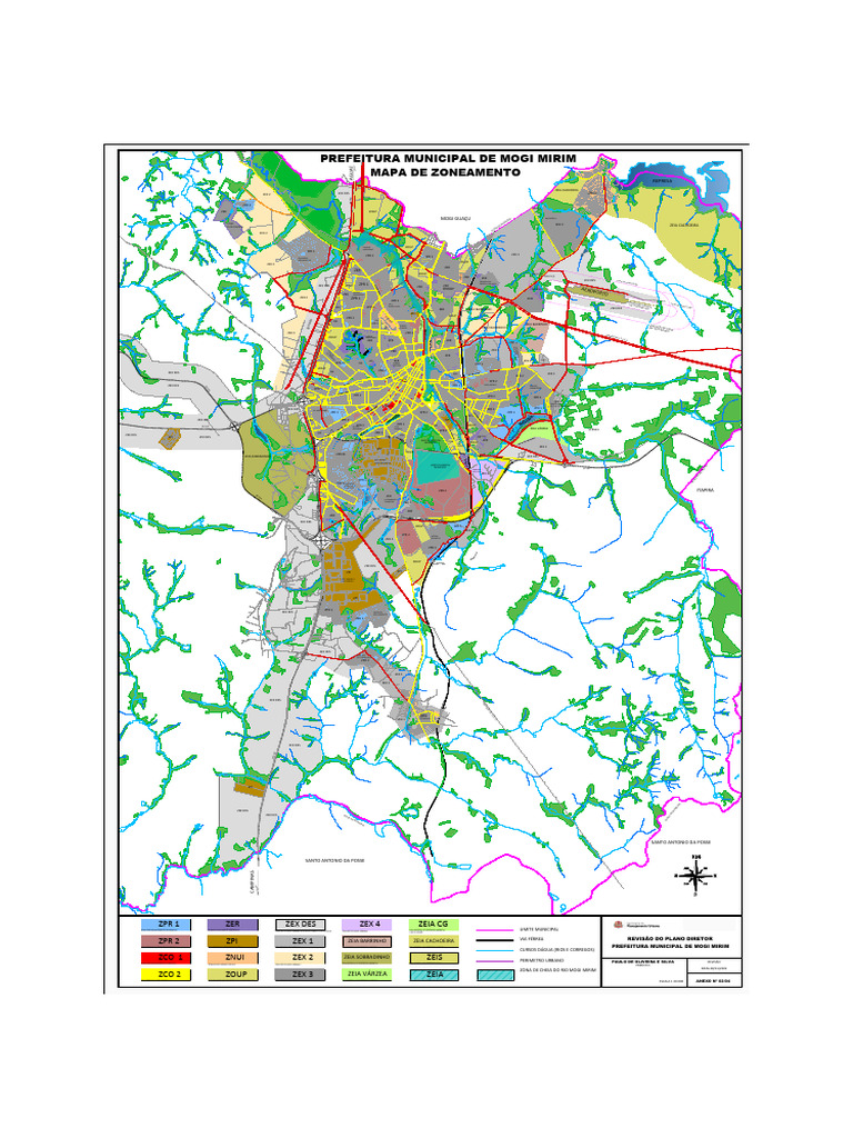Lei Complementar 363 - MAPA 2 - ZONEAMENTO | PDF