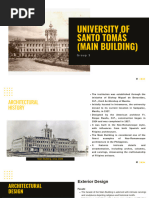 UST Main Building: Earthquake-Resistant Design | PDF | Art