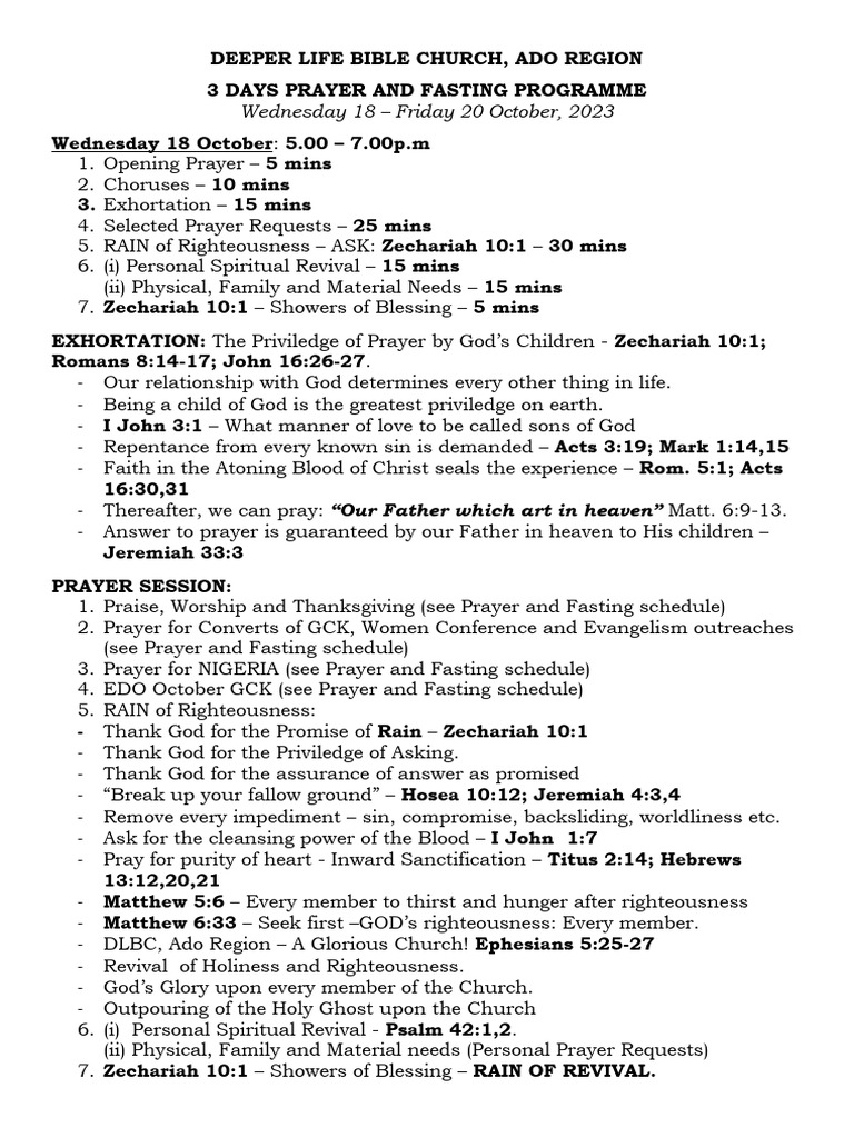 Monthly Prayer B | Download Free PDF | Prayer | Jesus