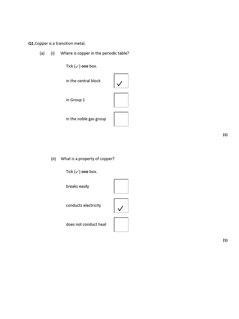 Transition Metals and Their Properties | PDF | Chemical Substances ...