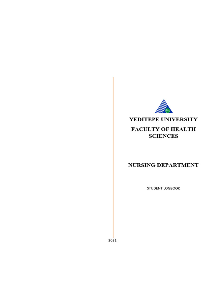 Nursing Department Student Logbook 1 | Download Free PDF | Intravenous ...