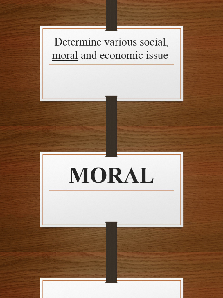 Understanding Moral Issues and Ethics | PDF