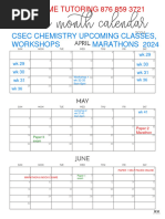 CSEC Chemistry June 2005 P2 | PDF | Chemical Elements | Atoms