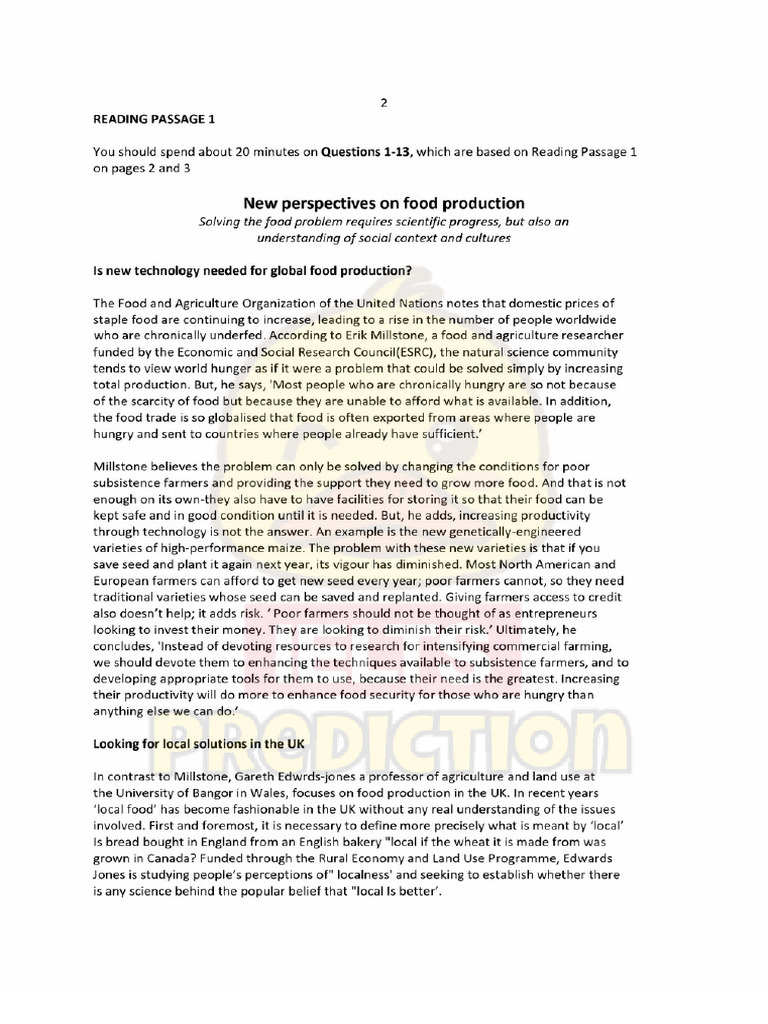 Test 10 - IELTS Prediction | PDF