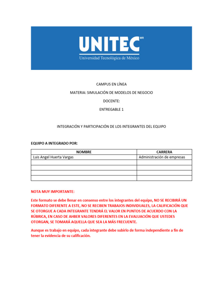 Formato para Entregable 1 | PDF | Economias